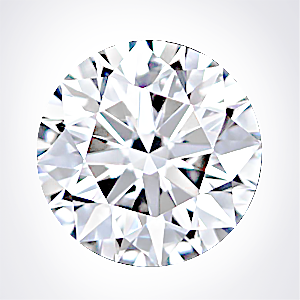 1.01 ct Round Cut Laser Drill Diamond